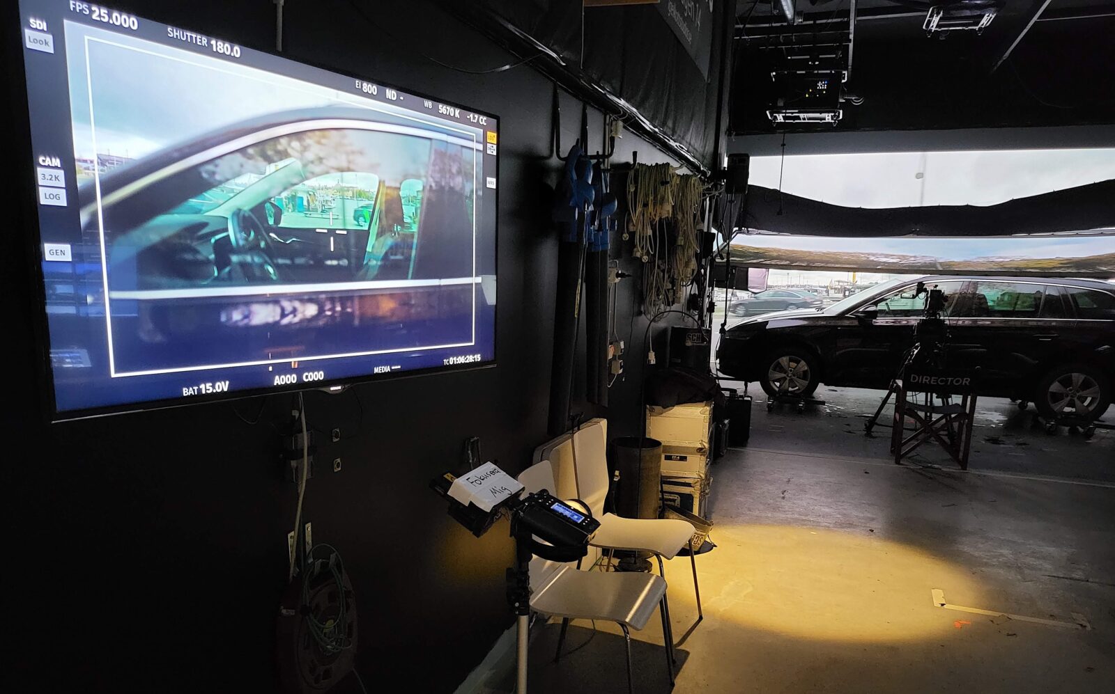 Car Scene Setup At Igelkott Studios – IMAGO